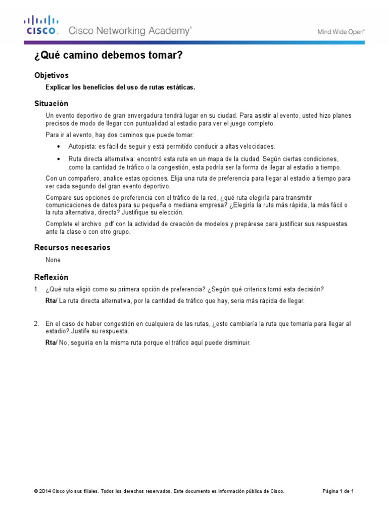 6.0.1.2 Which Way Should We Go Instructions (Ya) | PDF