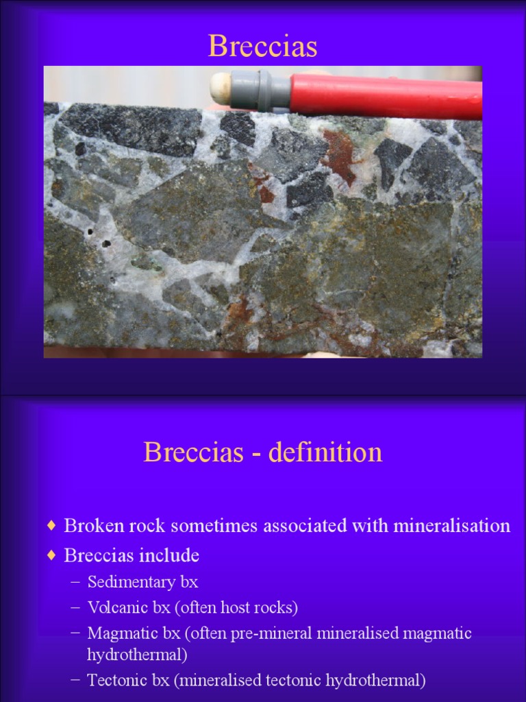 PT 5 Breccias Workshop | PDF | Igneous Rock | Clastic Rock