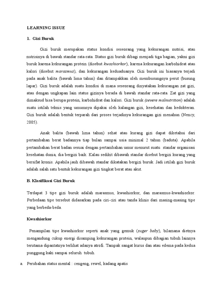 Learning Issue | PDF