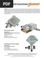 SPD910 - Technical Datasheet | PDF | Switch | Pressure Measurement