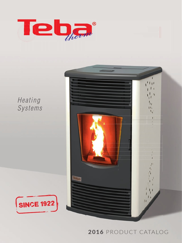 Teba Therm 2016 Product Catalog | Stove | Water Heating
