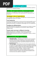 Factors Affecting Operation Management | PDF | Corporate Social ...