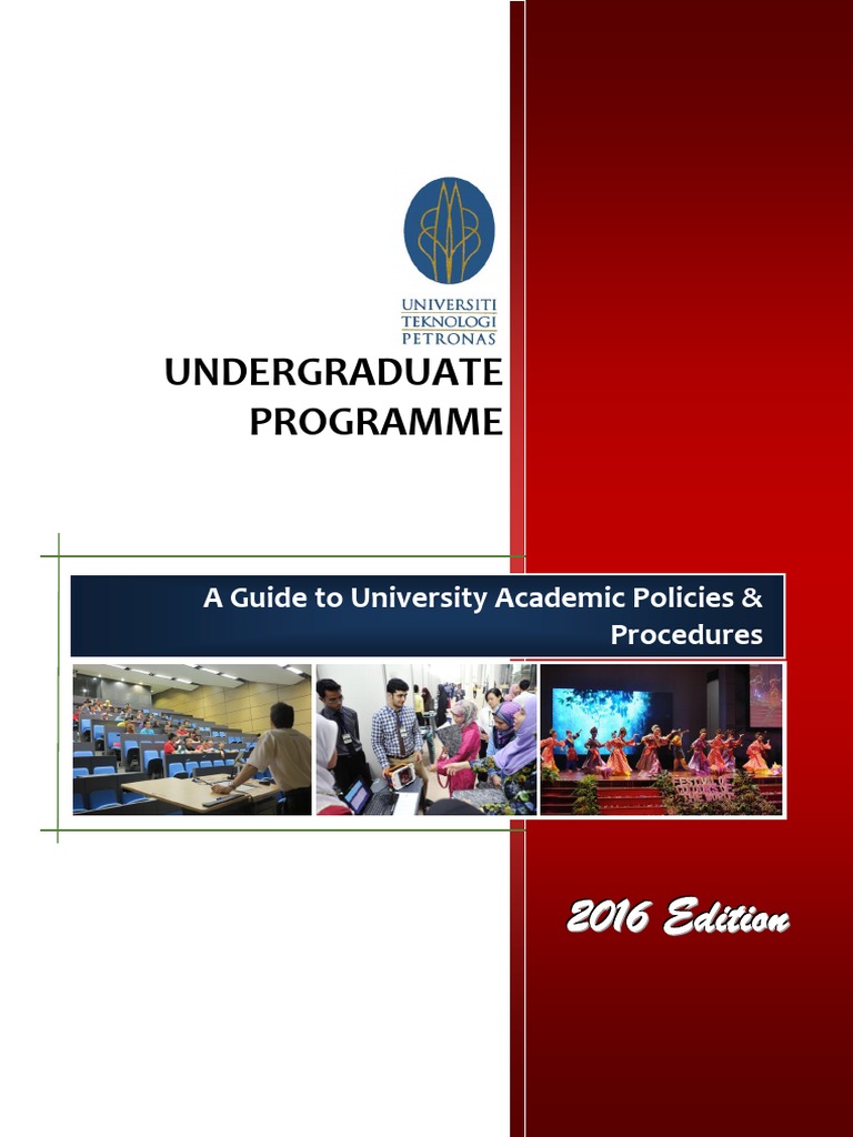 Undergraduates Handbook (2016) | PDF | Course Credit | Grading (Education)