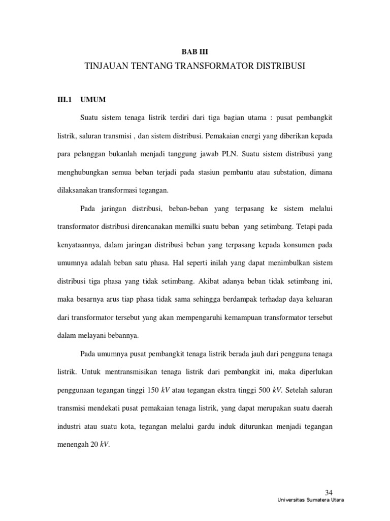 Pembebanan Transformator | PDF | Sains & Matematika