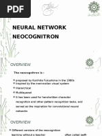 CogNitron and NeoCogNitron | PDF | Cognition | Artificial Neural Network