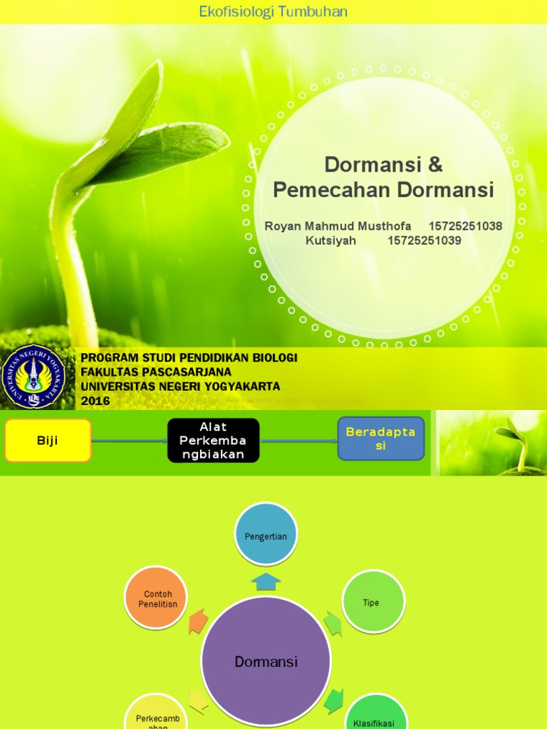 Dormansi & Pemecahan Dormansi | PDF