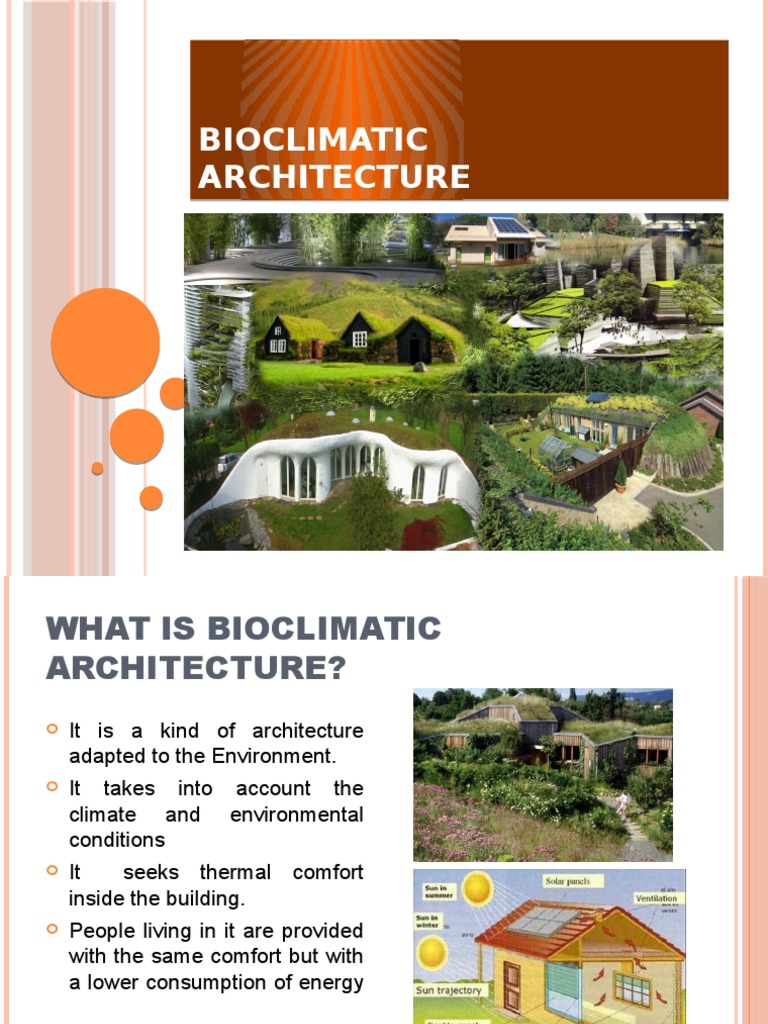 Bioclimatic Architecture | PDF | Green Building | Solar Energy