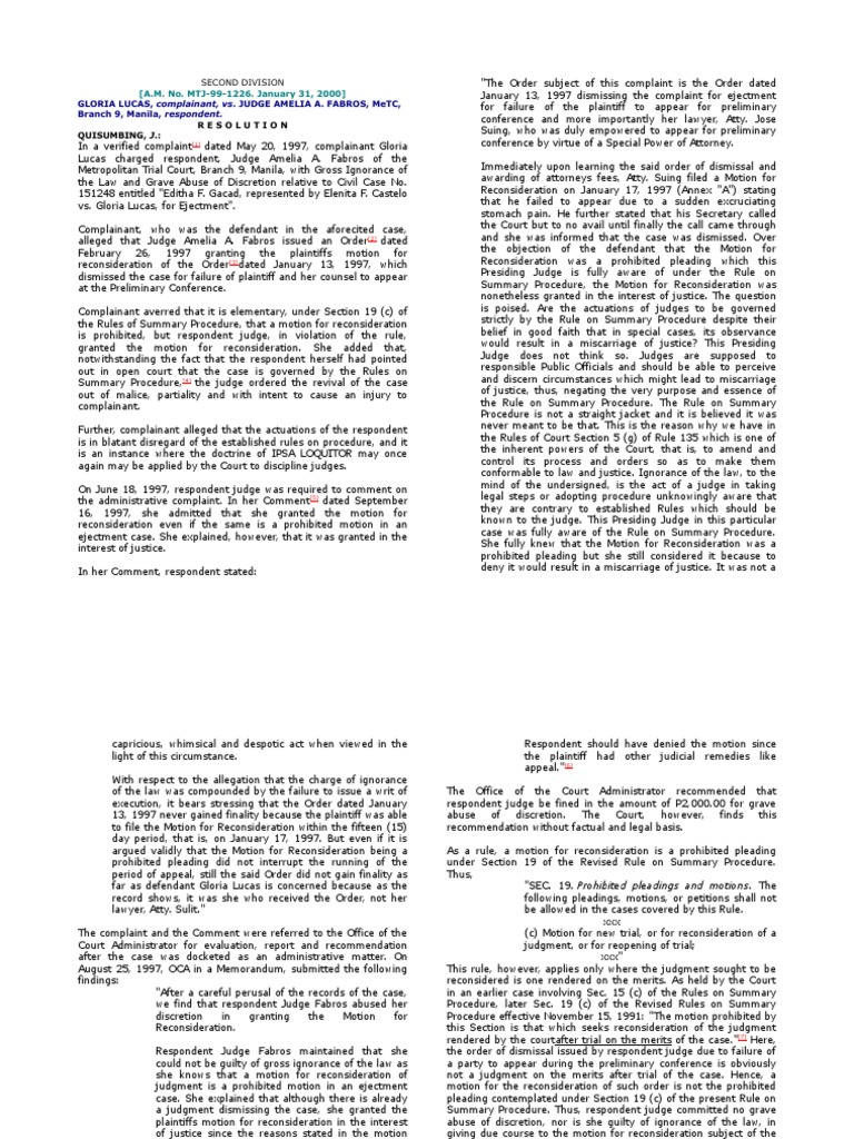 Civpro Cases | PDF | Summary Judgment | Pleading