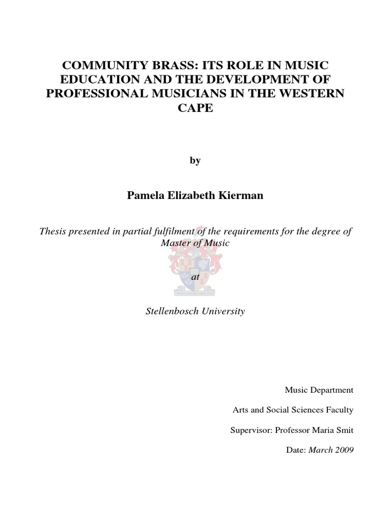 Kierman Community 2009 | PDF | Brass Instruments | Musical Instruments