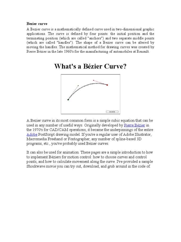 Bezier Curve Paper-3 | PDF | Stiffness | Matrix (Mathematics)