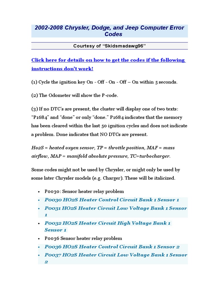 Codes Obd | PDF | Throttle | Transmission (Mechanics)