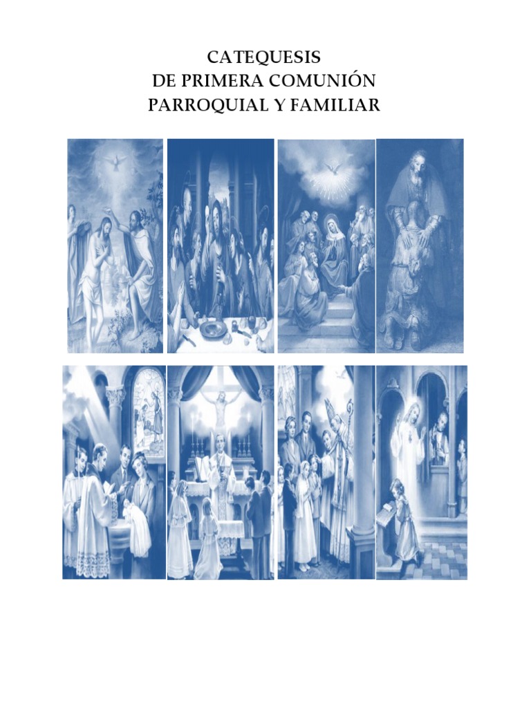 Catequesis Primera Comunión Familiar | PDF | eucaristía | María, madre ...