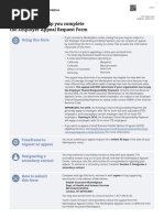 Medicare Part B Redetermination Form | PDF | Government | Business