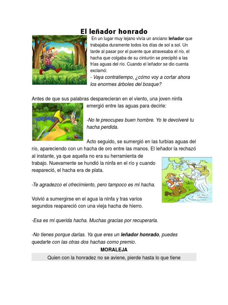 El Leñador Honrado | PDF | Poesía