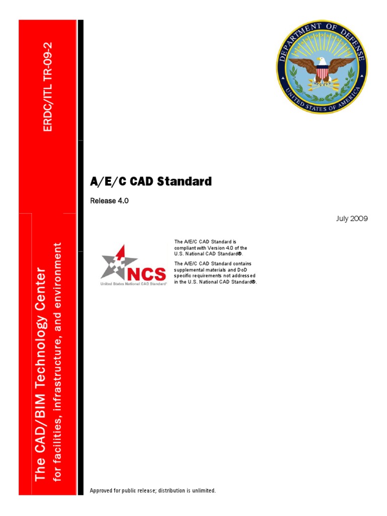 AEC CADD Standard R4.0 PDF | PDF | Computer Aided Design | Building Information Modeling