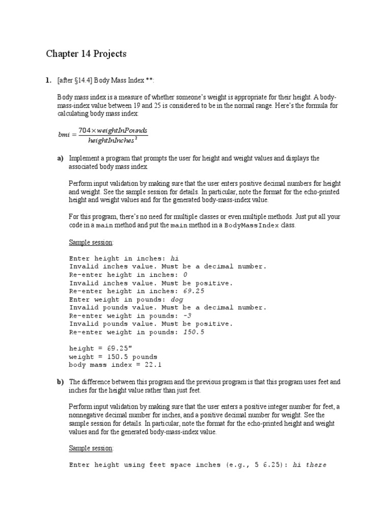 Chapter 14 Projects | PDF | Array Data Structure | Database Index