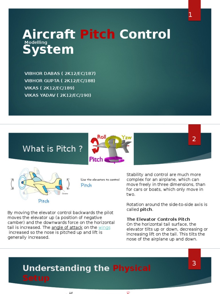Aircraft Pitch Control System | PDF | Control Theory | Cybernetics
