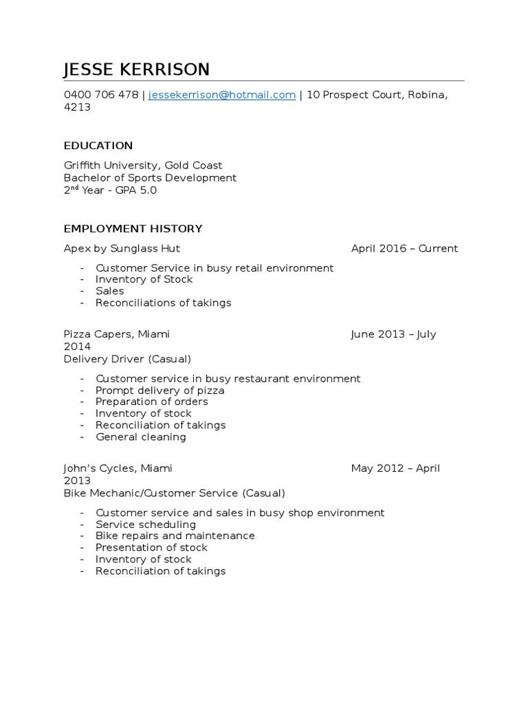 Jesse Kerrison Resume 2 | PDF | Science & Mathematics | Technology ...