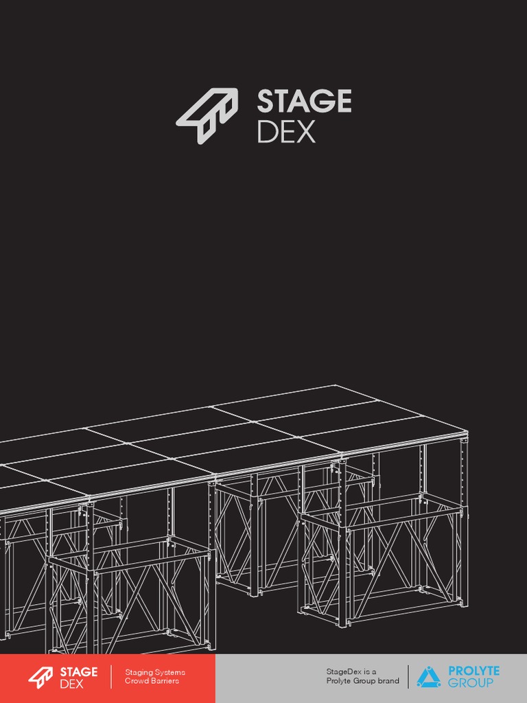 Prolyte StageDex Product Overview | PDF | Stairs | Scaffolding