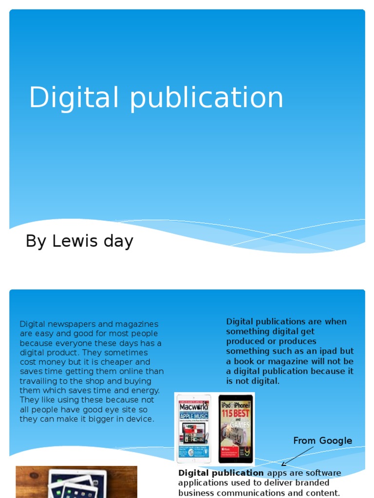 Evaluating Digital Publishing Trends | PDF | Printing | Printmaking