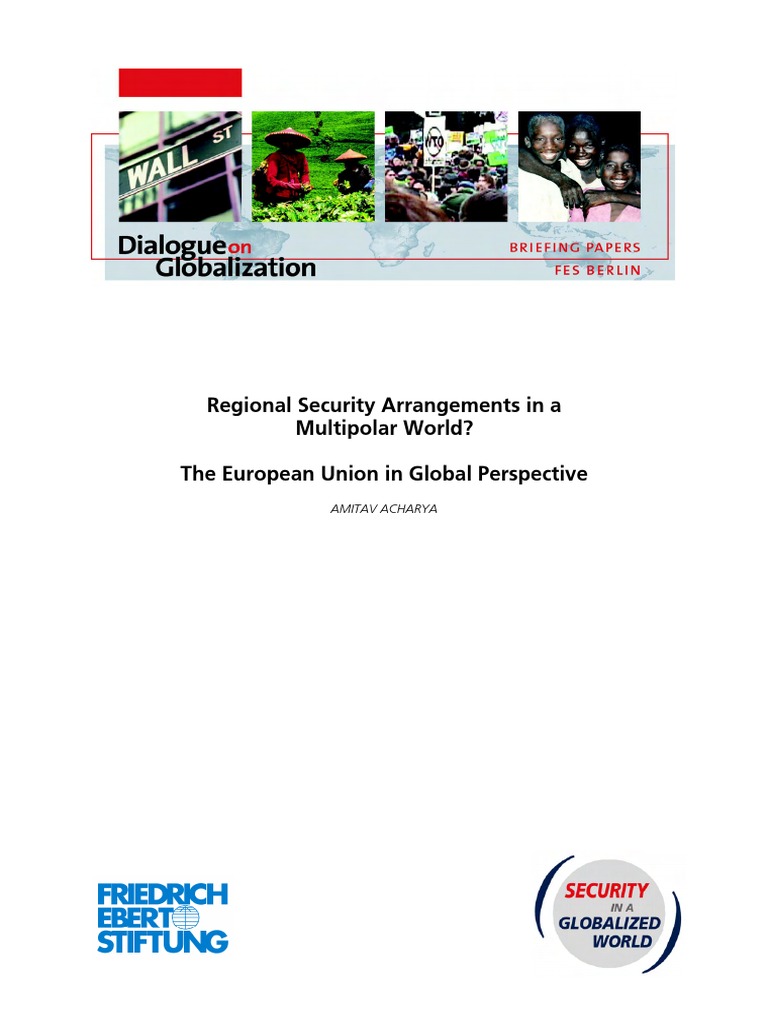 Regional Security Arrangements in A Multipolar World | PDF | Polarity ...