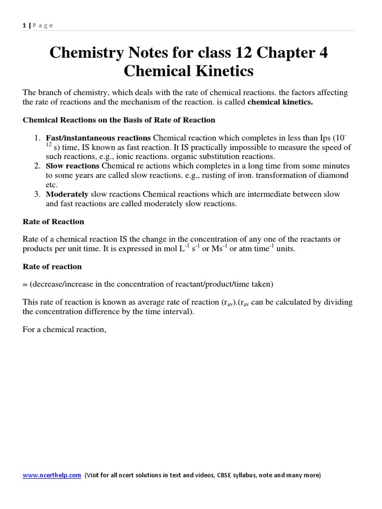 Factors Affecting the Rate of Chemical Reactions: An In-Depth Review of ...