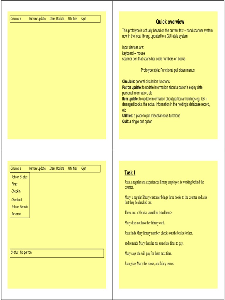 02 3 Hci Lab Task Centered 2 | PDF | Point Of Sale | Human–Computer ...