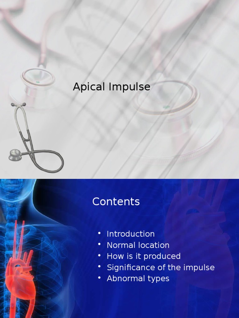 Understanding Apical Impulse Characteristics | PDF