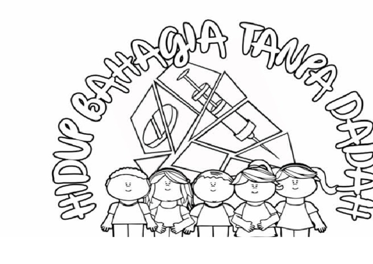 Mewarna Poster Dadah