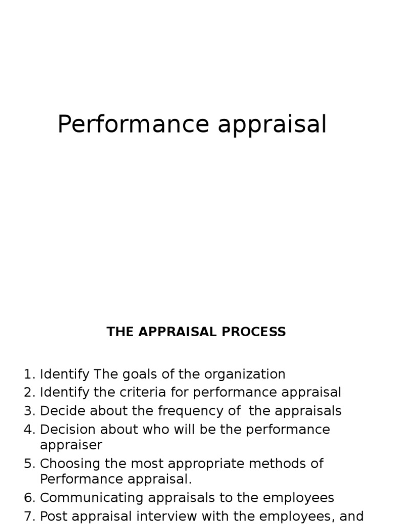Chapter 12, Performance Management Concept and Process Performance ...