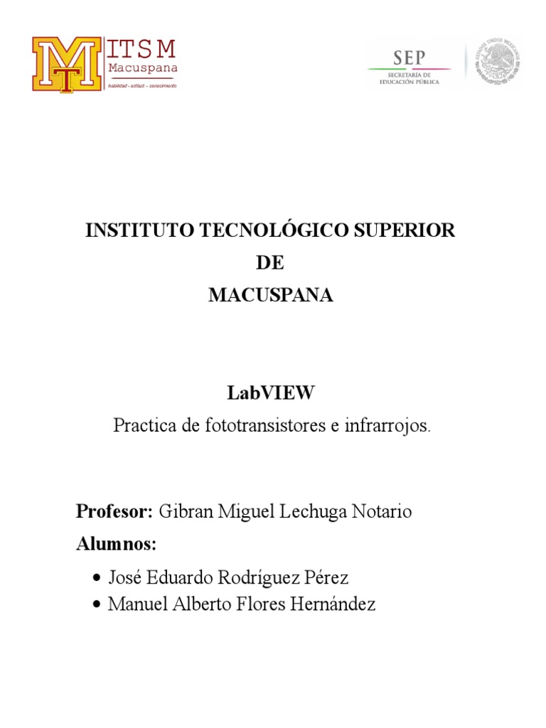 Practicas LabVIEW Entrada y Salida, Puertas | PDF | Transistor | Diodo ... Practicas LabVIEW Entrada y Salida, Puertas | PDF | Transistor | Diodo ...