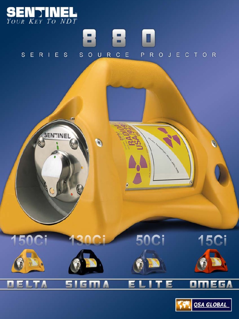 SENTINEL - RT Projector Specification QSA Global | PDF | Chemistry ...