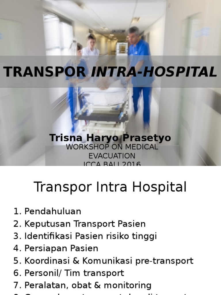 Intra Hospital Transfer Bali | PDF | Pengembangan Diri | Kesehatan Holistik