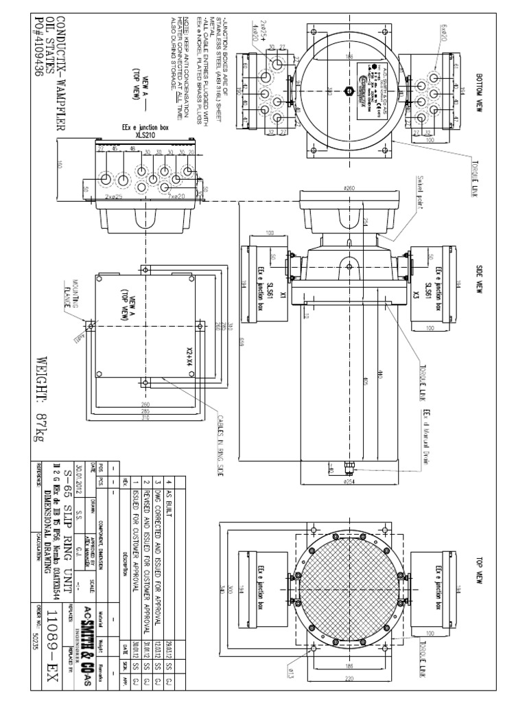 Slip Ring Drawing | PDF