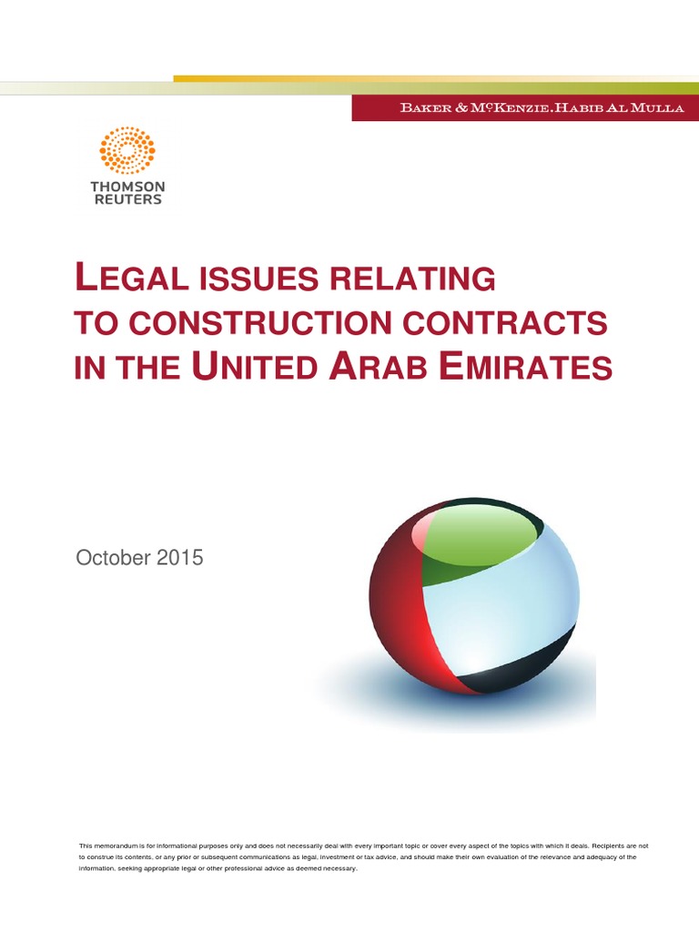 Contract Vs UAE Law.pdf | Arbitration | Judgment (Law)