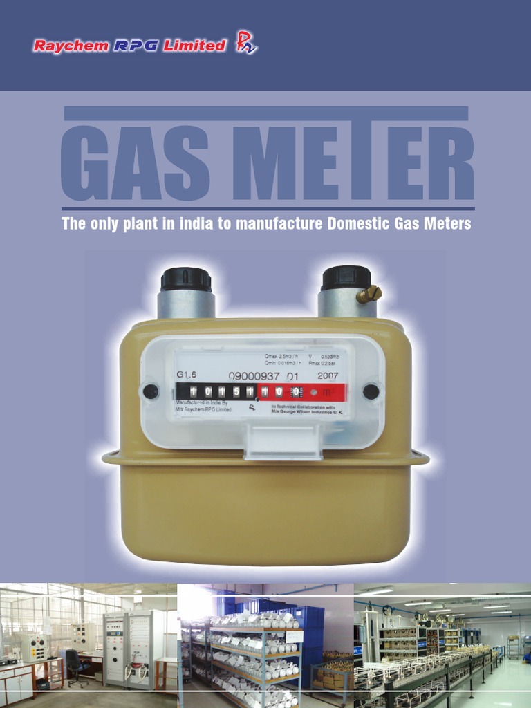 Domestic Gas Meters | PDF | Flow Measurement | Pipe (Fluid Conveyance)