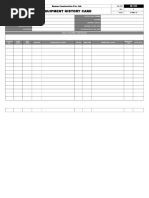 Machine History Card: Format No. | PDF