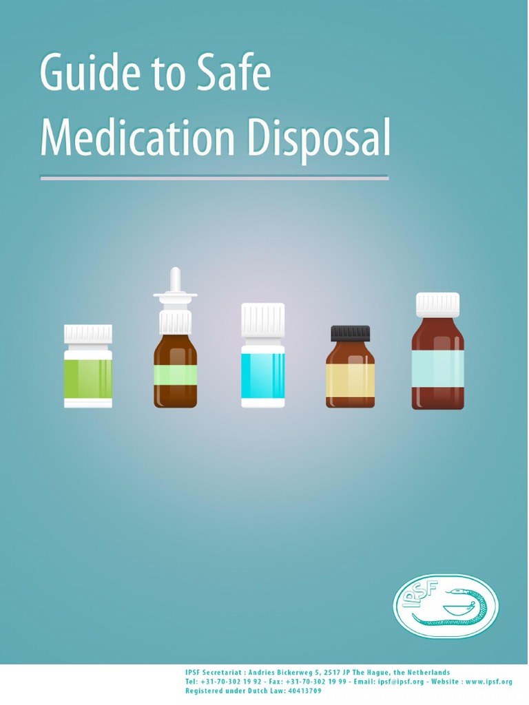 Medication Disposal Guide | PDF | Pharmaceutical Drug | Waste Management