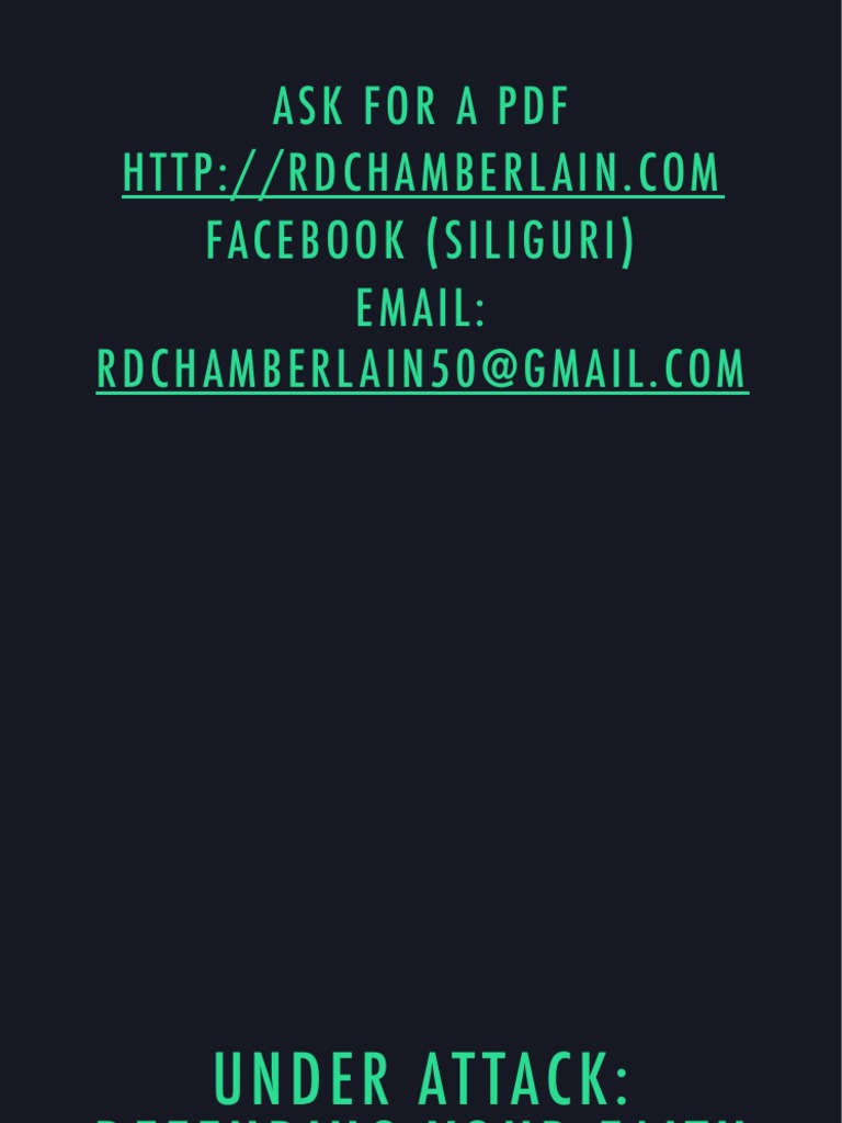 A Very Basic Introduction To... Apologetics | PDF | Resurrection Of ...