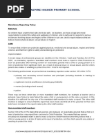 Form 22: Child Abuse Reporting Guide | PDF | Child Abuse | Child Neglect