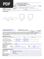 Welding Procedure Specification Template | PDF