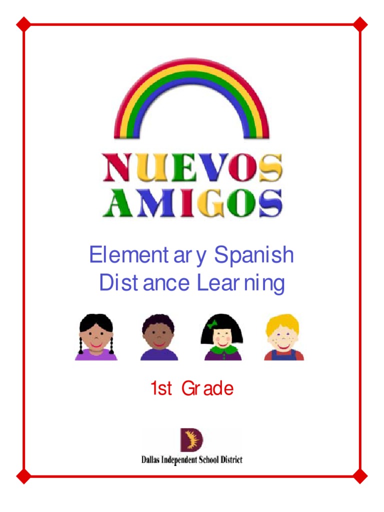 NUEVOS AMIGOS: 1st Grade Spanish Program | PDF | Educational Assessment ...