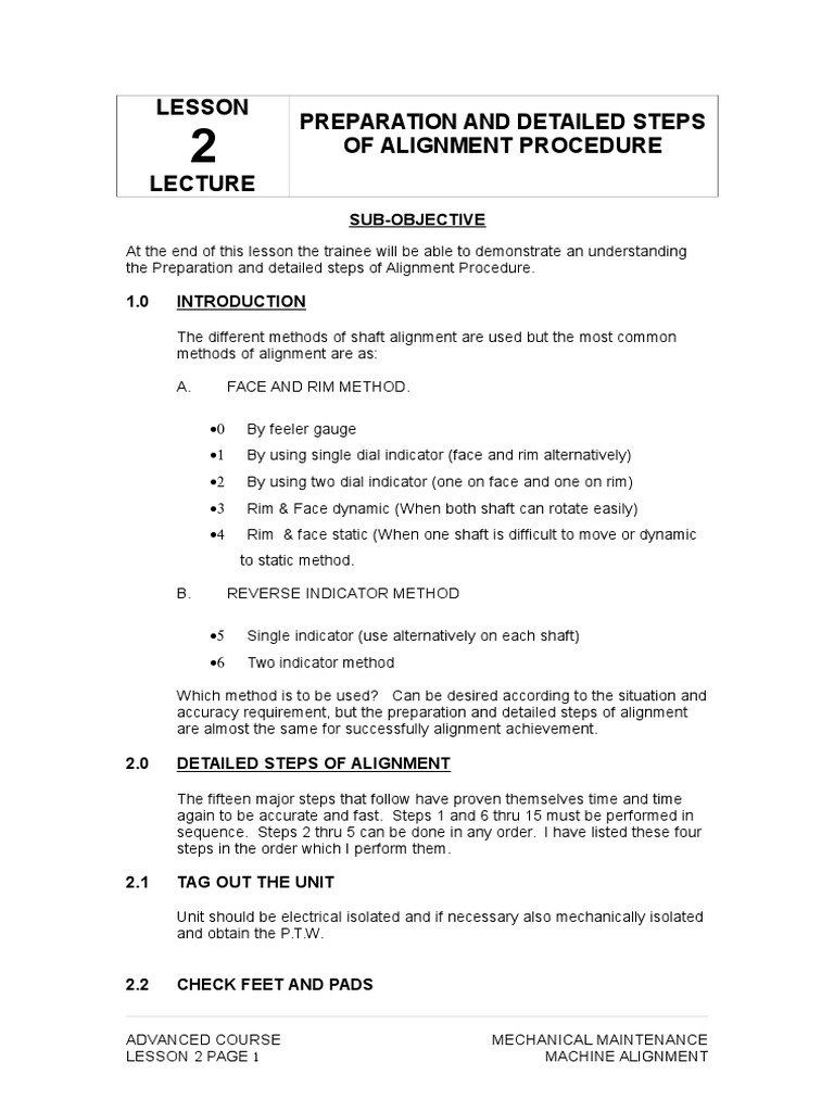 Preparing for Precision: A Comprehensive Guide to the Preparation and ...