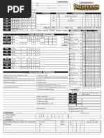 1st Edition Gamma World Character Sheet! | PDF