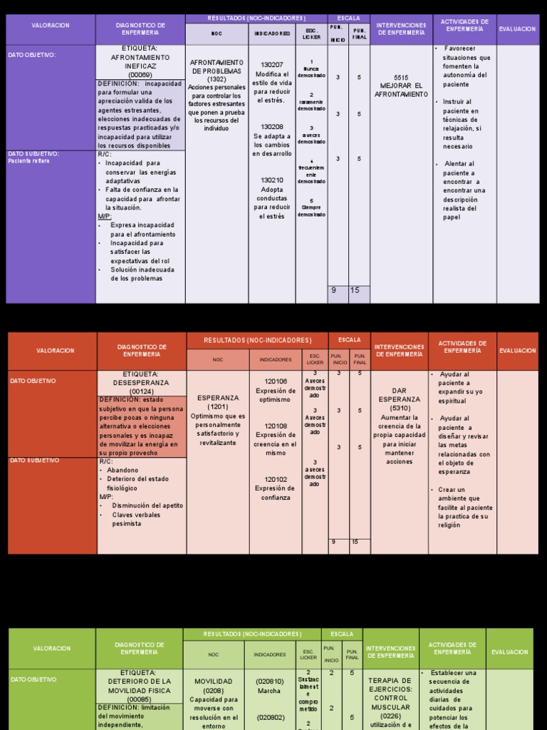 Plan de Cuidados Paciente Preoperatorio