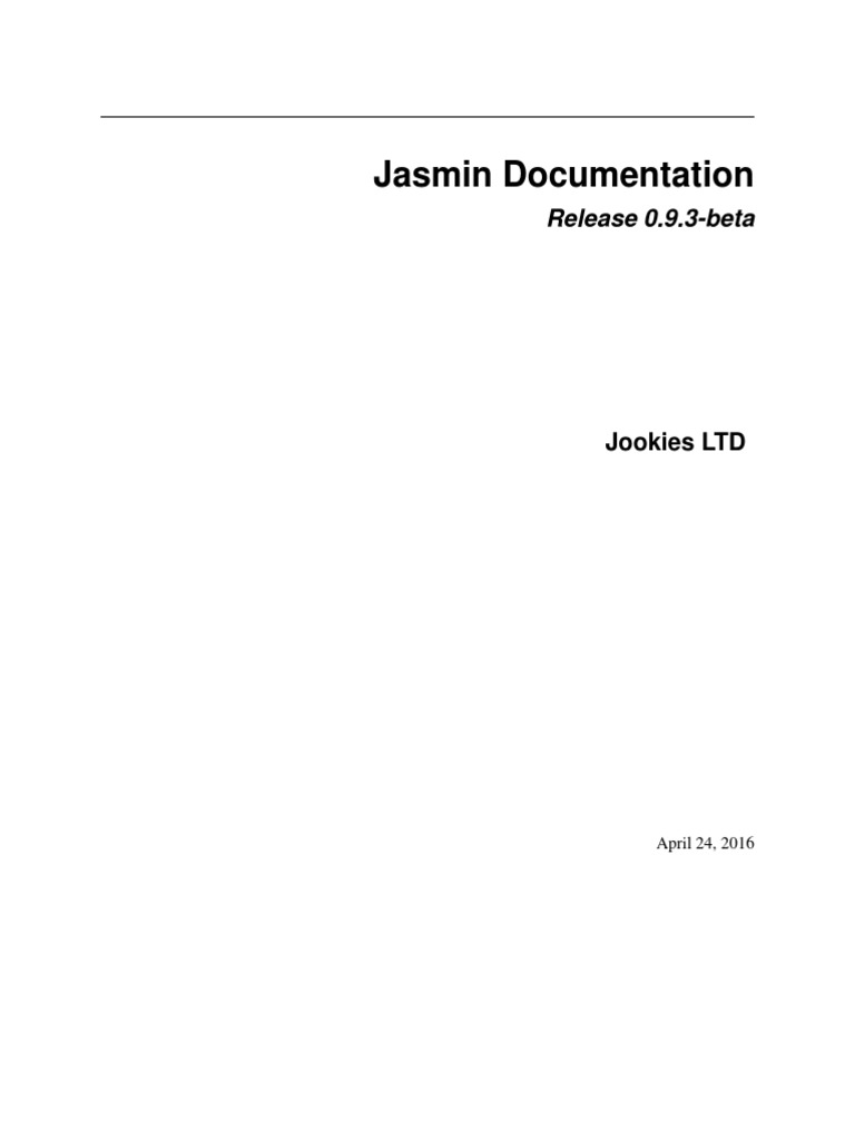 Jasmin | PDF | Hypertext Transfer Protocol | Application Programming ...