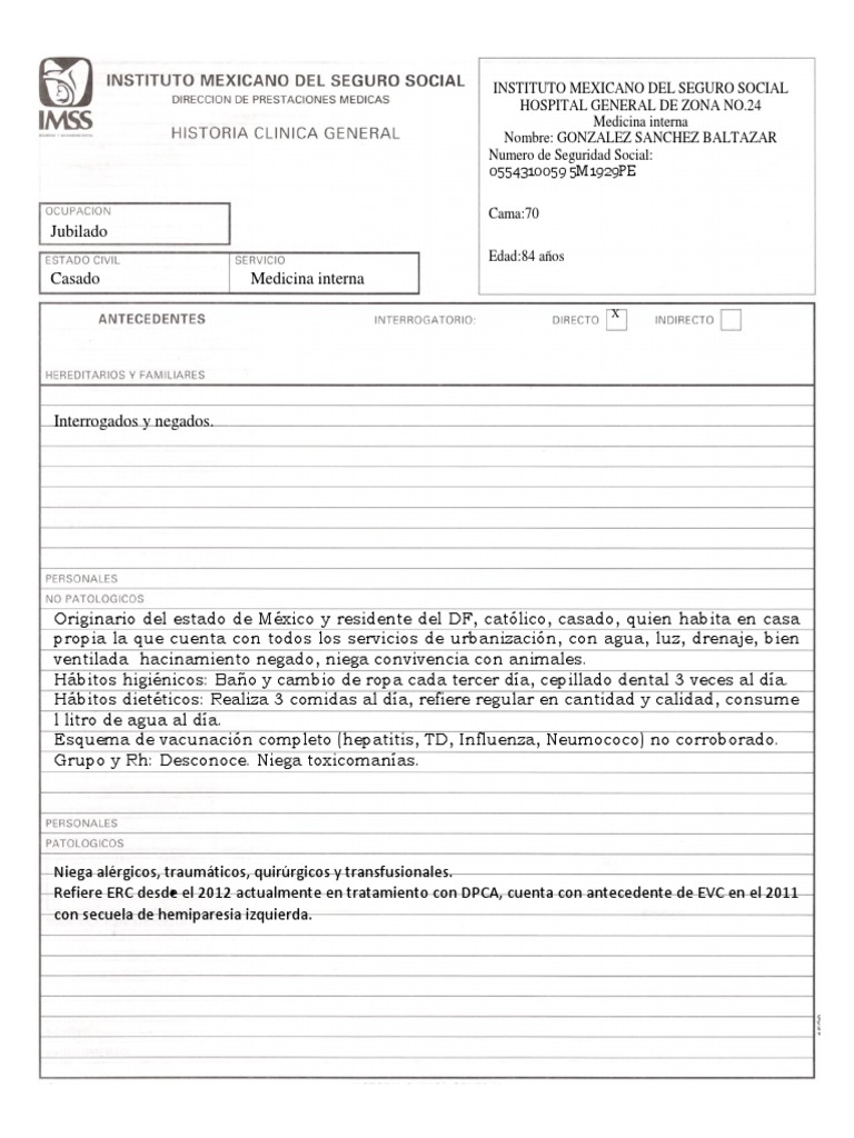 Ingreso GEPI | PDF | Especialidades Medicas | Enfermedades y trastornos