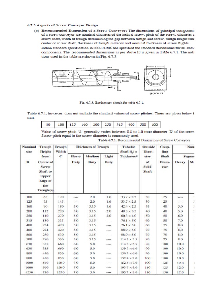 Screw Conveyor Excel Calculation | PDF | Electrical Engineering ...