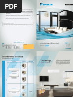 Daikin Split AC Catalog | PDF | Electric Motor | Air Conditioning