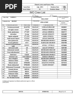 U.S. Customs Form: CBP Form I-418 - Passenger List - Crew List | PDF ...